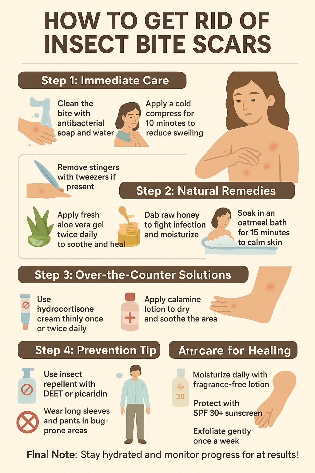 How to Get Rid of Insect Bite Scars Effectively
